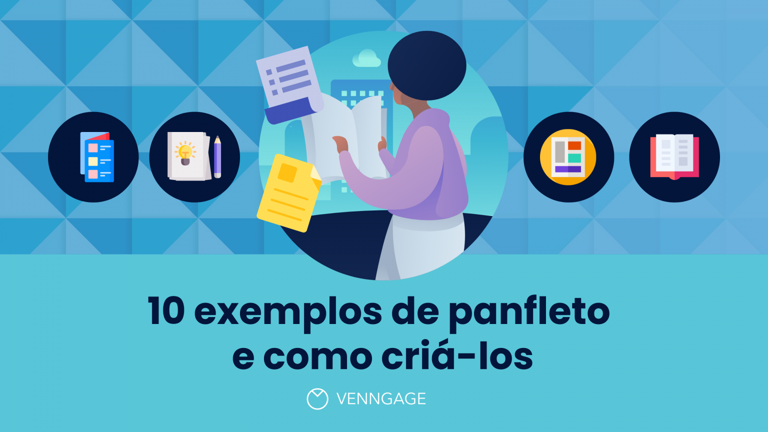 10 exemplos de panfleto e como criá-los