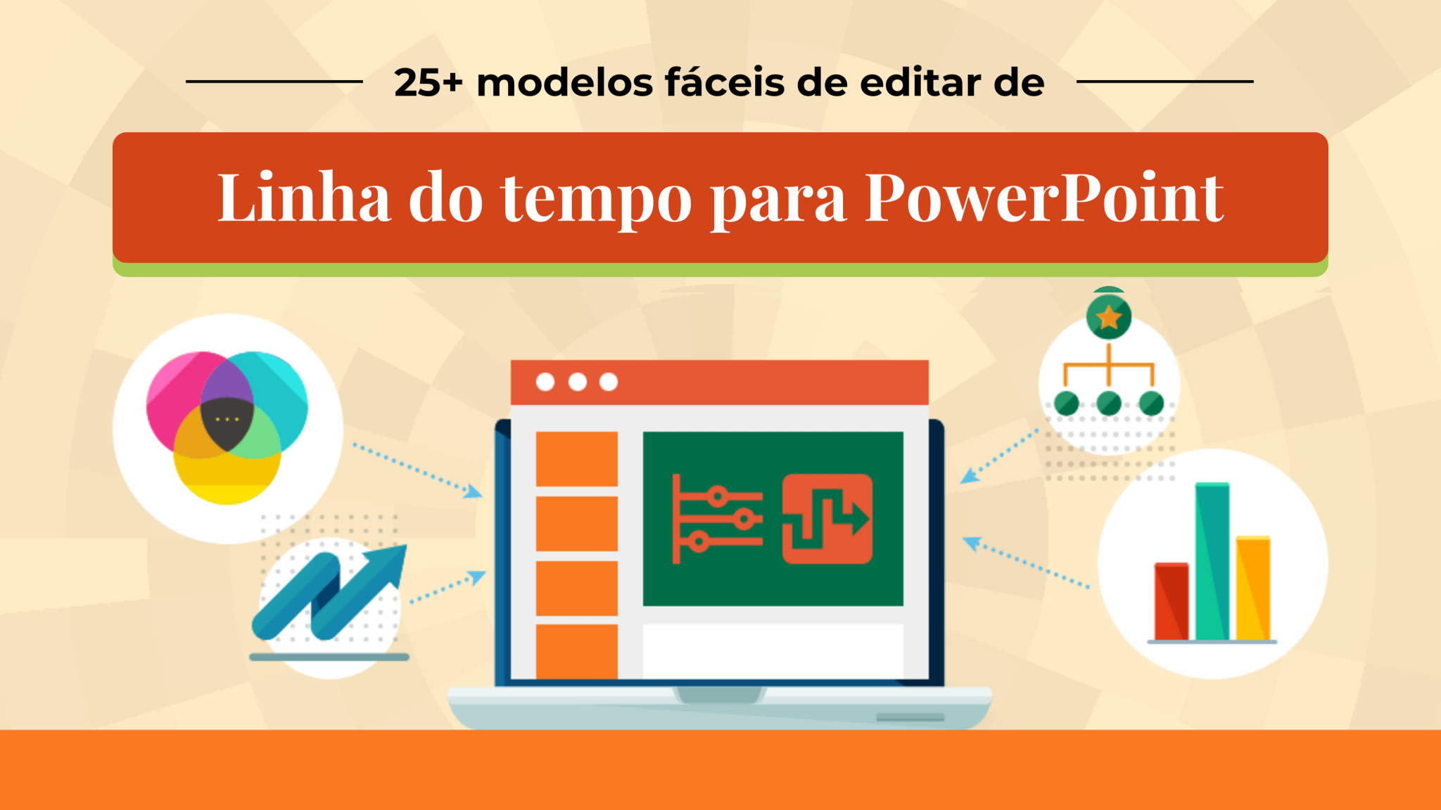 Mais de 25 modelos fáceis de editar de linha do tempo para PowerPoint
